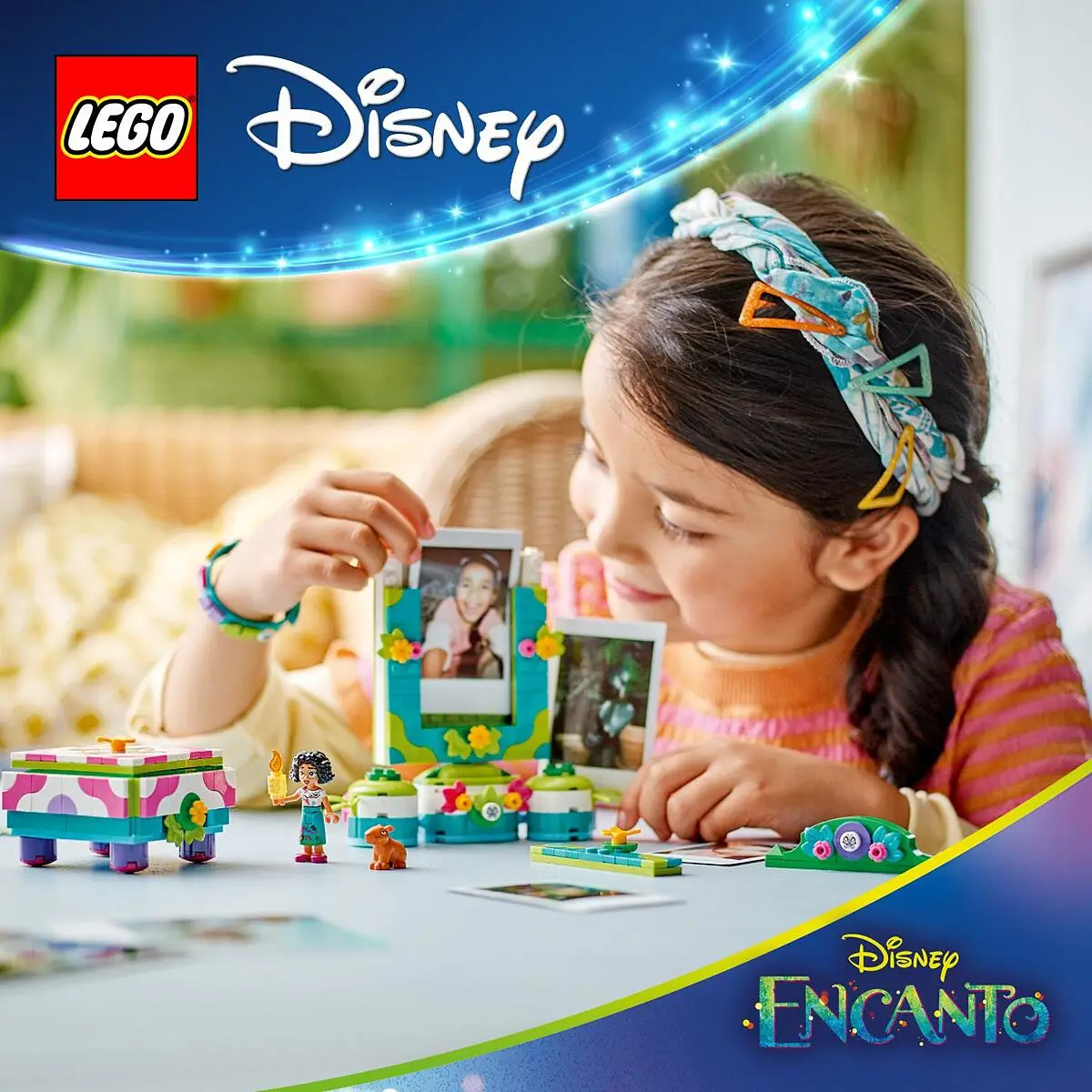 LEGO® Mirabel's Photo Frame and Jewelry Box 43239 | Official LEGO® AE