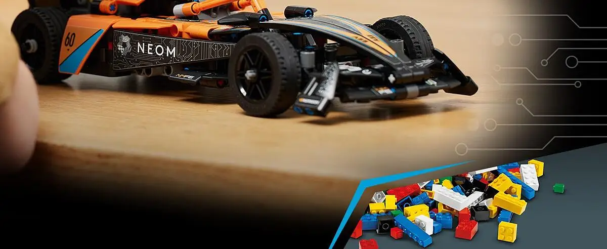 Buy LEGO® NEOM McLaren Formula E Race Car 42169 | Official LEGO® QA