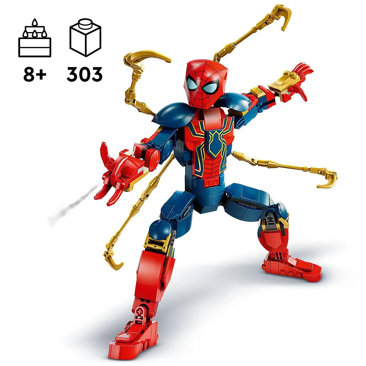 LEGO® Iron Spider-Man Construction Figure | Official LEGO® KW