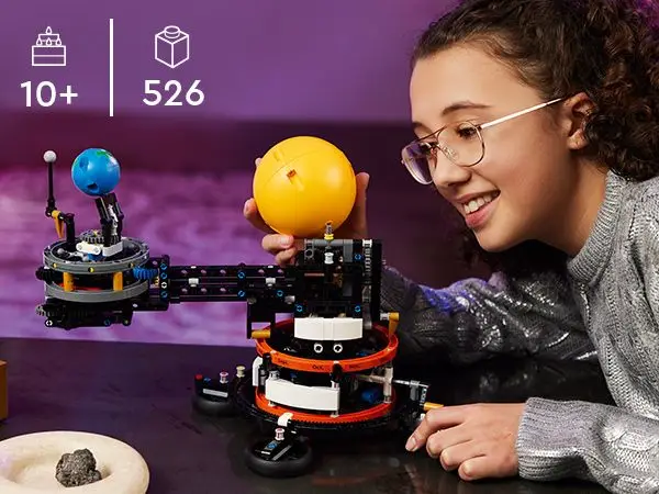 Buy LEGO® Planet Earth and Moon in Orbit 42179 | Official LEGO® KW