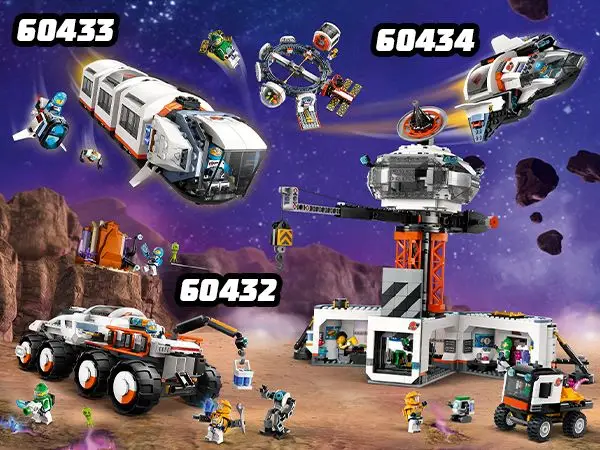 LEGO® Command Rover and Crane Loader | Official LEGO® AE