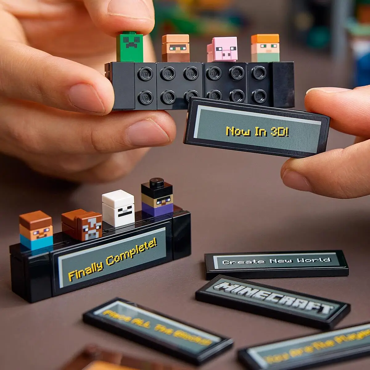 THE CRAFTING TABLE - MINECRAFT - LEGO - Denkit Hobbies