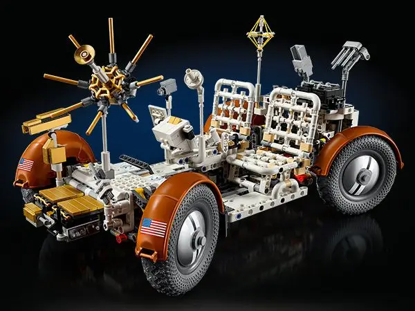 NASA APOLLO LUNAR ROVING VEHICLE LRV - TECHNIC - LEGO - Denkit Hobbies