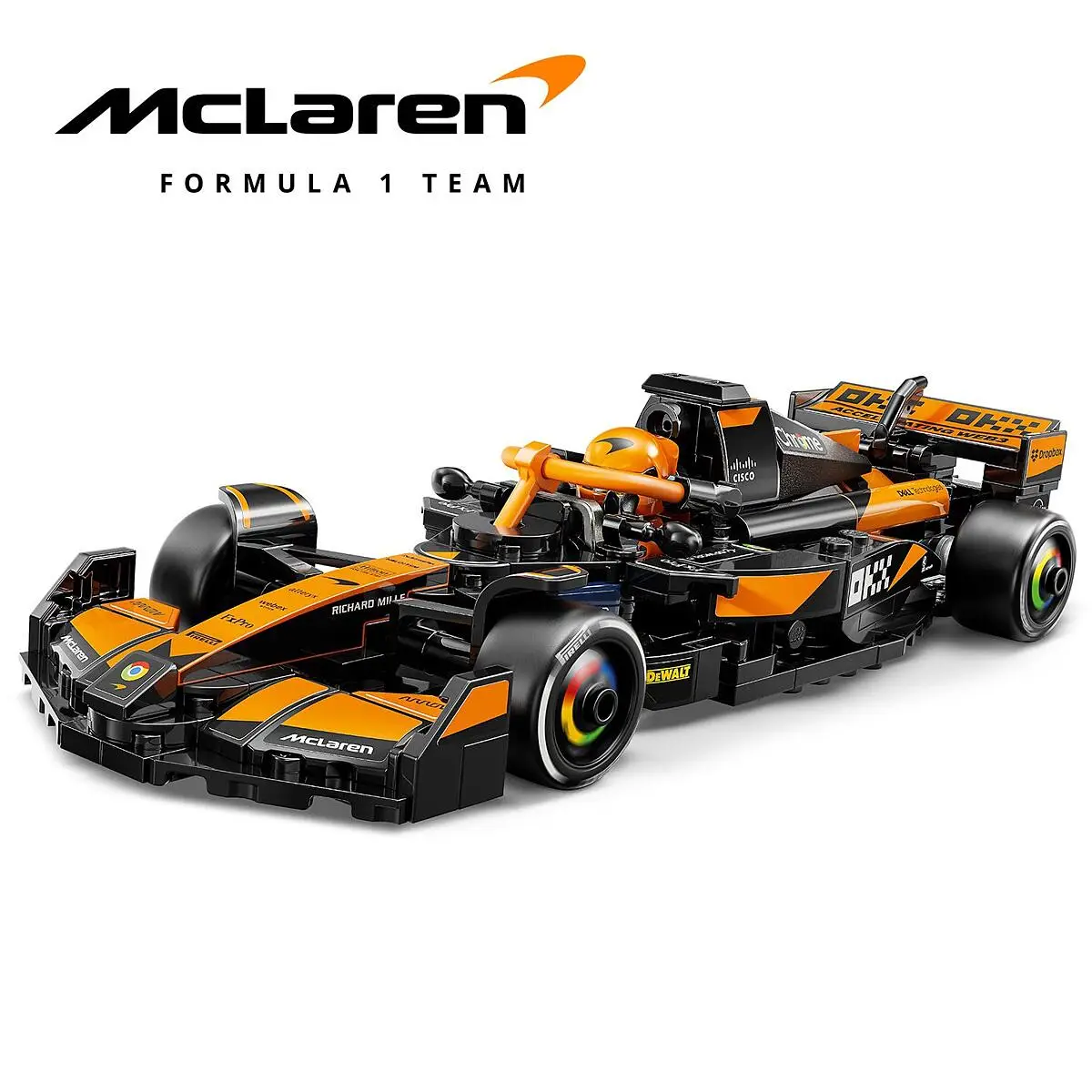 LEGO Speed Champions McLaren F1 Team MCL38 racerbil 77251 - LEGO ...
