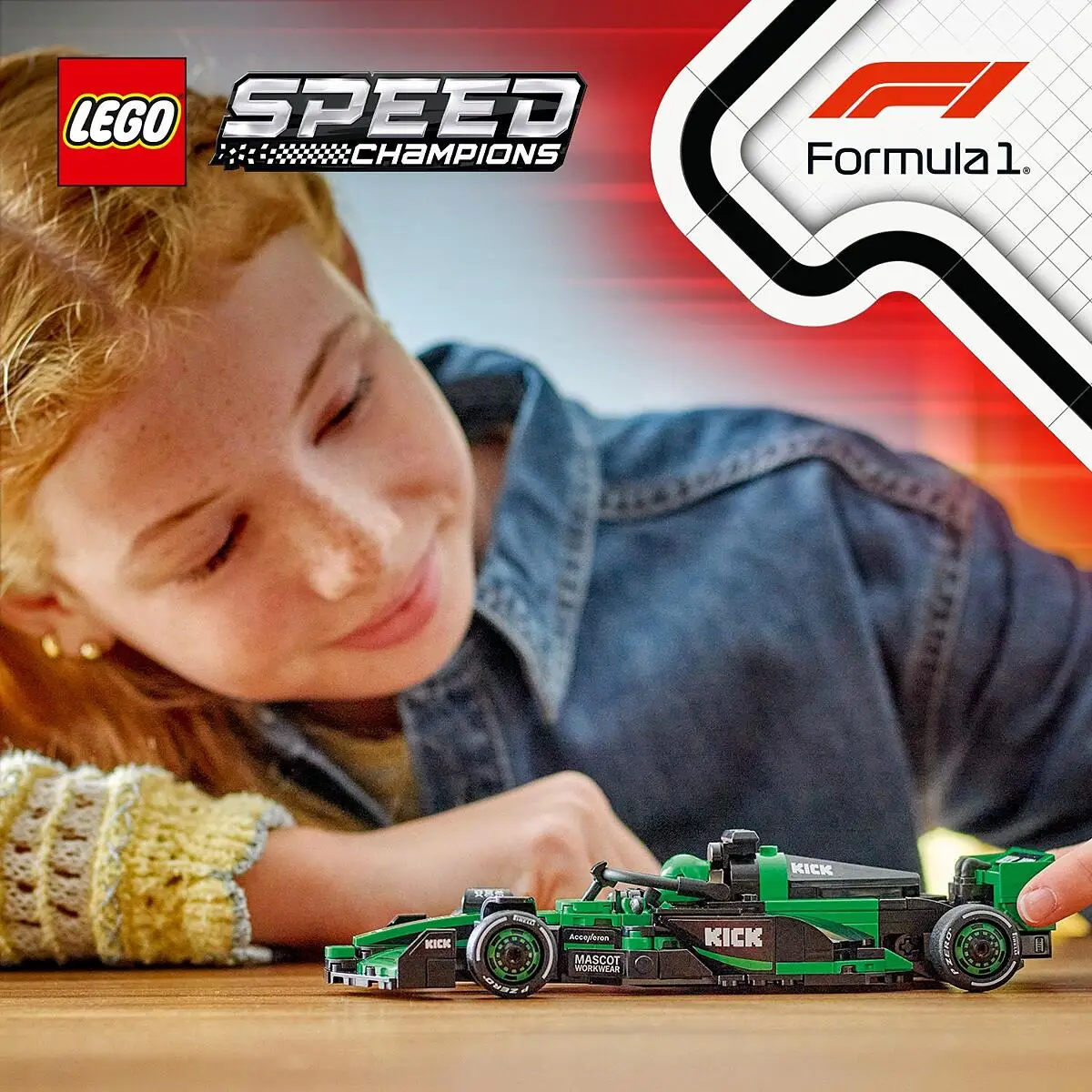 LEGO Speed Champions KICK Sauber F1 Team C44 racerbil 77247 - LEGO ...
