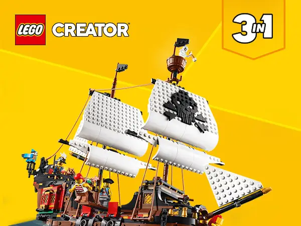 Buy LEGO® Creator 3In1 Pirate Ship 31109 | Official LEGO® KW