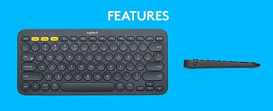 Logitech K380 Wireless Keyboard, Graphite Gray | BJ's Wholesale Club