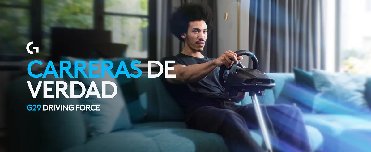 Timón+Pedales Logitech G29 Play Station 5/4/3/Pc/941 000110 – Tecnofuturo
