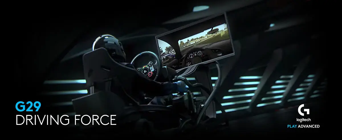 Logitech G29 Racing Wheel for PlayStation®5 and PlayStation®4 and PC