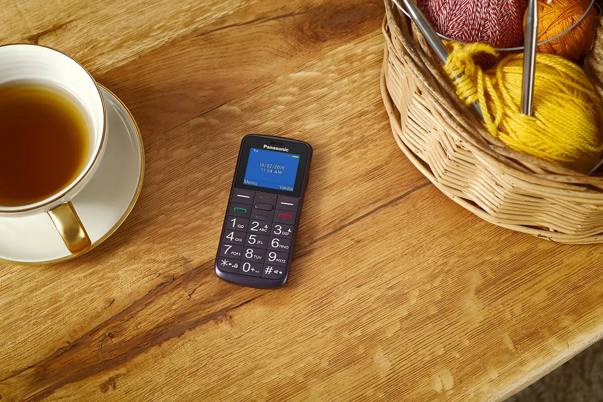 Panasonic KX-TU110, black - Topocentras