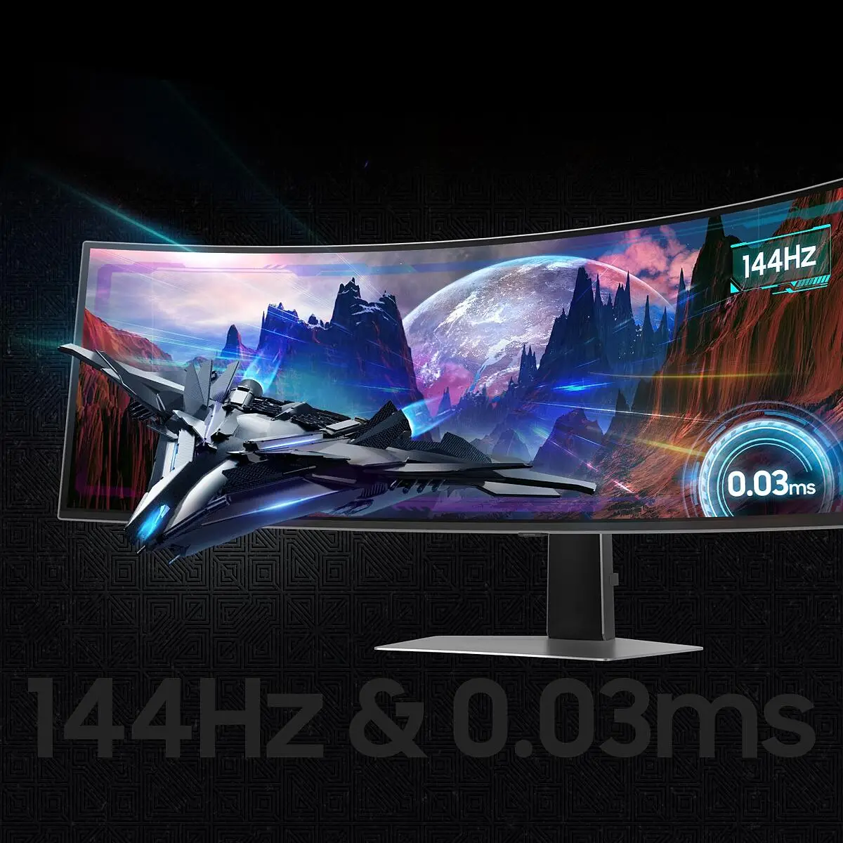 Samsung Odyssey G9 G91SD Curved / 49" / 5120 x 1400 / 144 Hz / 0,06ms ...