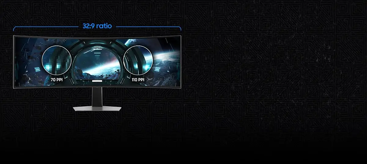 Samsung Odyssey G9 G91SD Curved / 49" / 5120 x 1400 / 144 Hz / 0,06ms ...