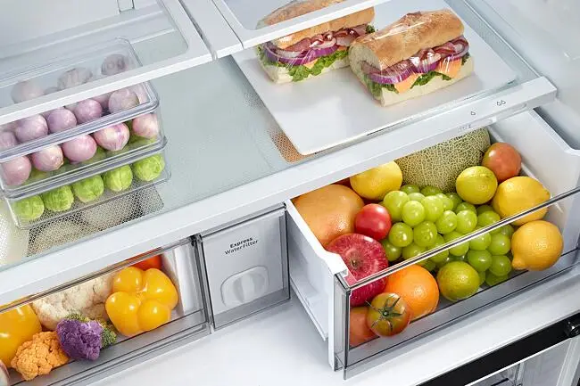 Srf7500bb french door refrigerator store