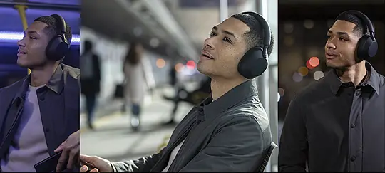 Ausinės SONY WH-1000XM5 ant ausų,belaidės, silver - Topocentras